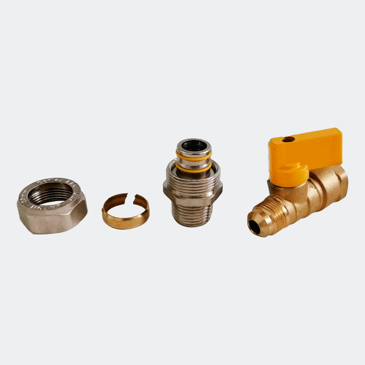 VALVULAS COFLEX CG-VF01 JUEGO C/ VÁLVULA FLARE 1/2” x 3/8” Flare – Ferrepits