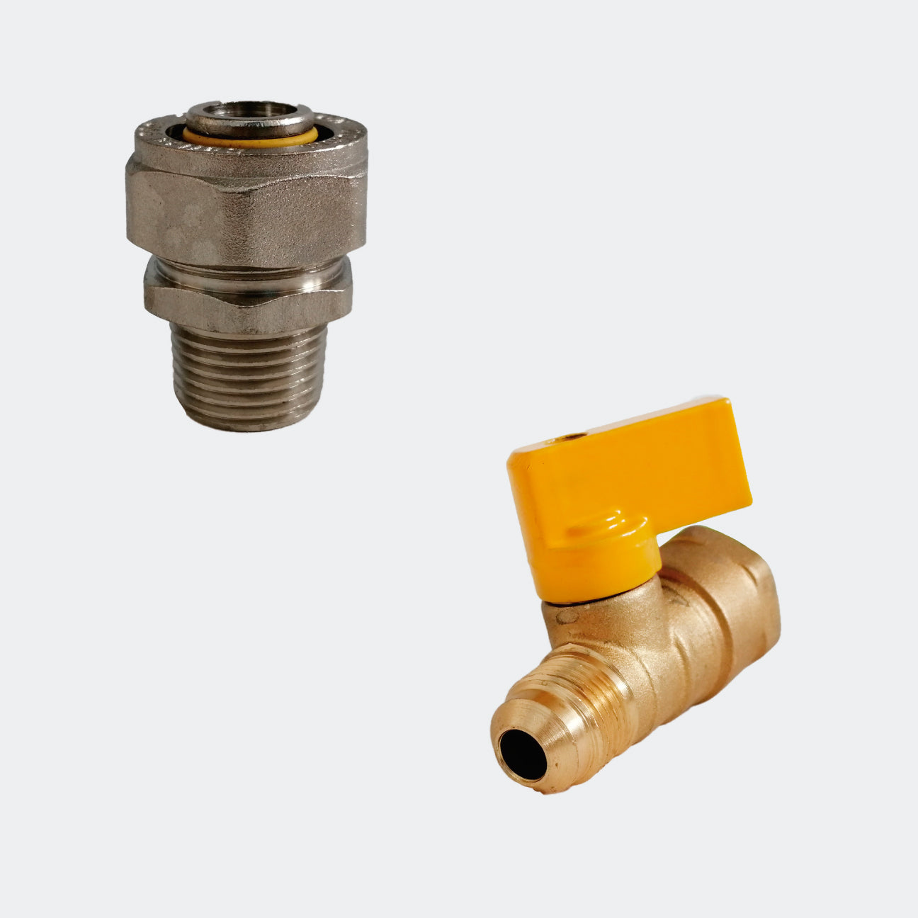VALVULAS COFLEX CG-VF01 JUEGO C/ VÁLVULA FLARE 1/2” x 3/8” Flare – Ferrepits
