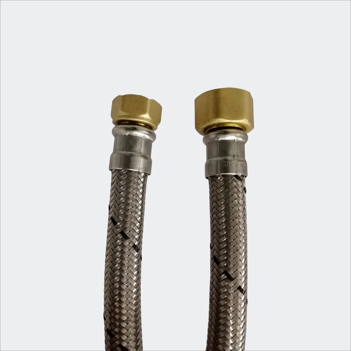 MANGUERAS COFLEX CALENTADOR AB-D40 ACERO INOXIDABLE COFLEX 1/2" F.I.P ...