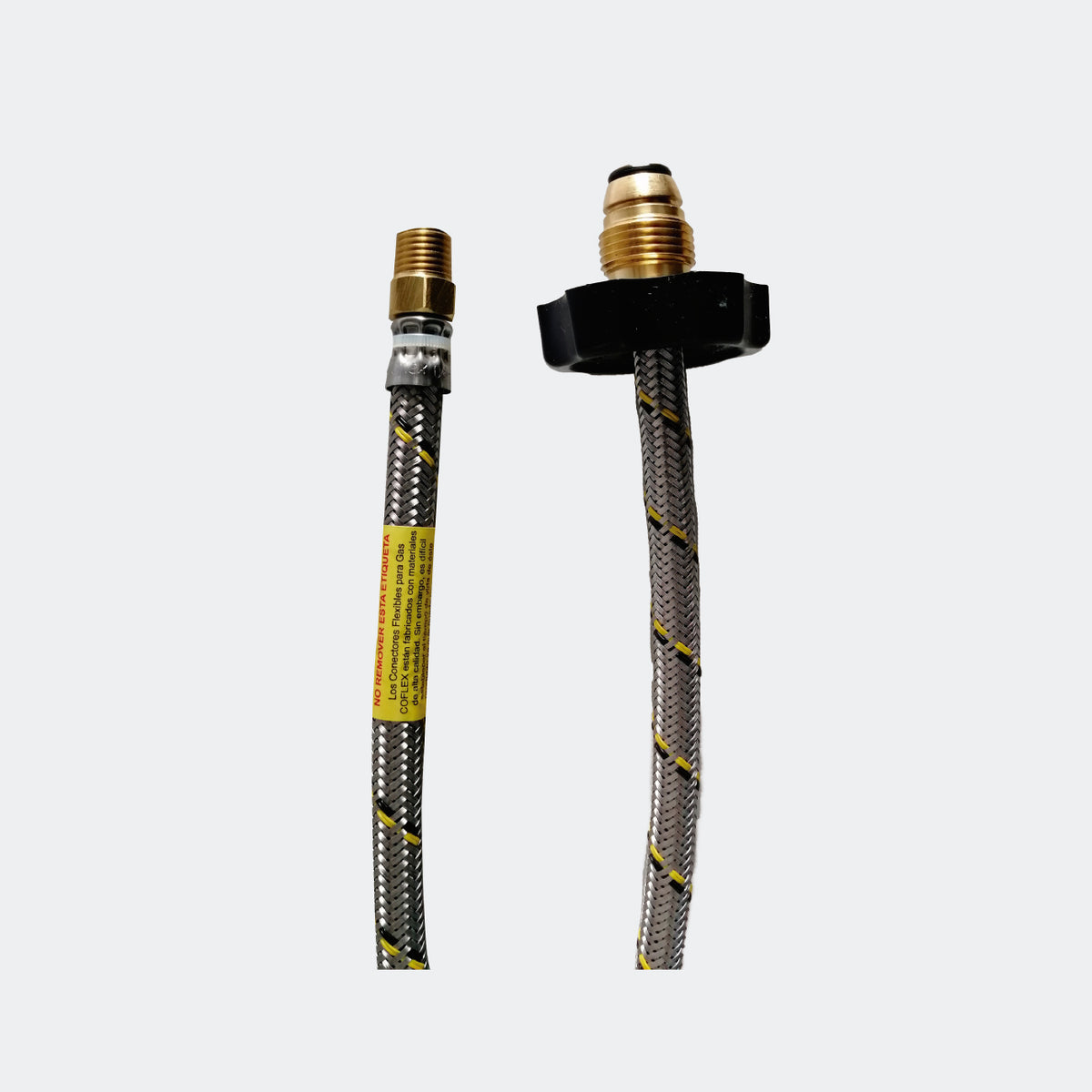 MANGUERAS COFLEX PIG TAIL AG-Y55 CONECTOR FLEXIBLE COFLEX ACERO GAS PI ...